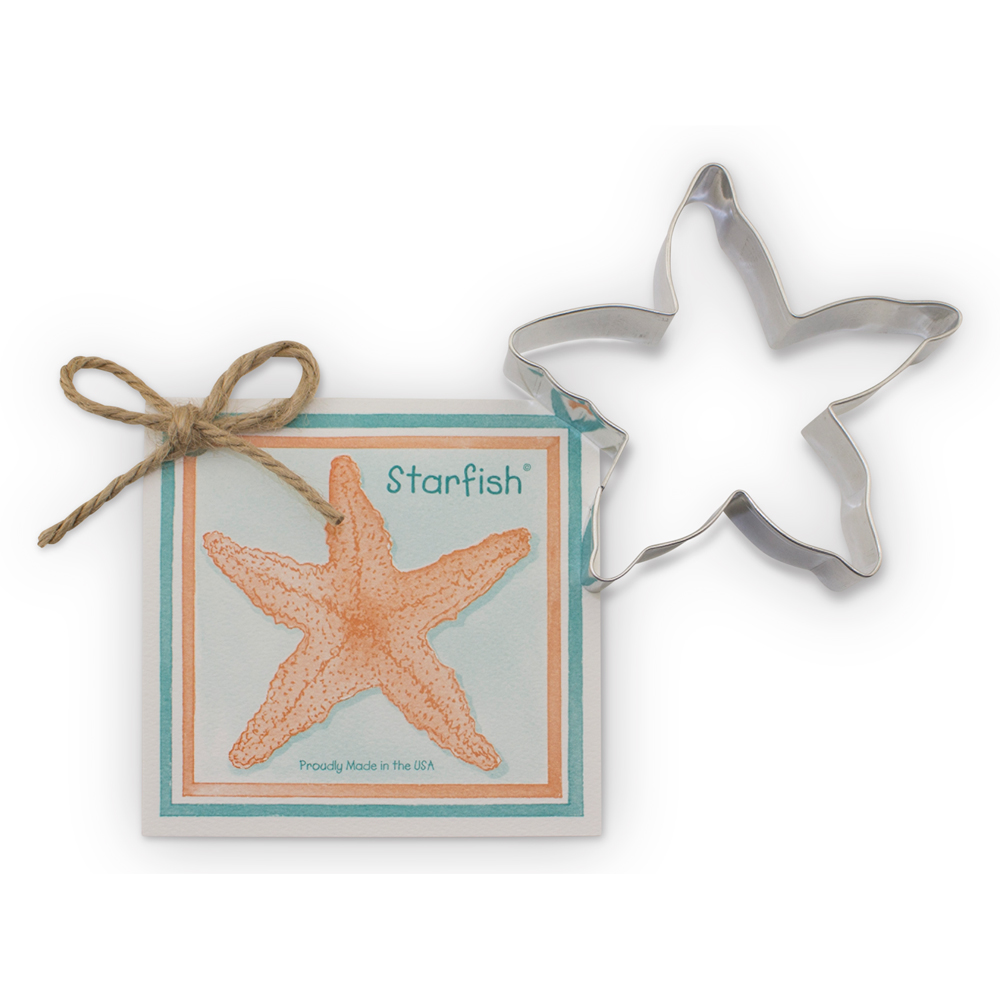 Starfish Cookie Cutter w/Recipe - Bakerspantryandsupply.com