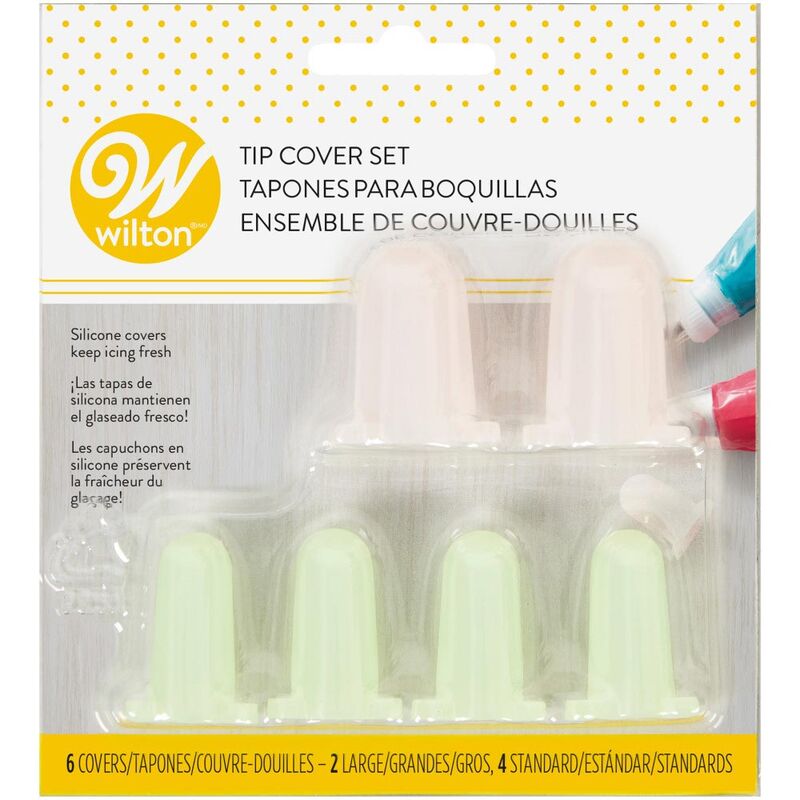 Silicone Tip Cover Set, 6-Piece - Bakerspantryandsupply.com