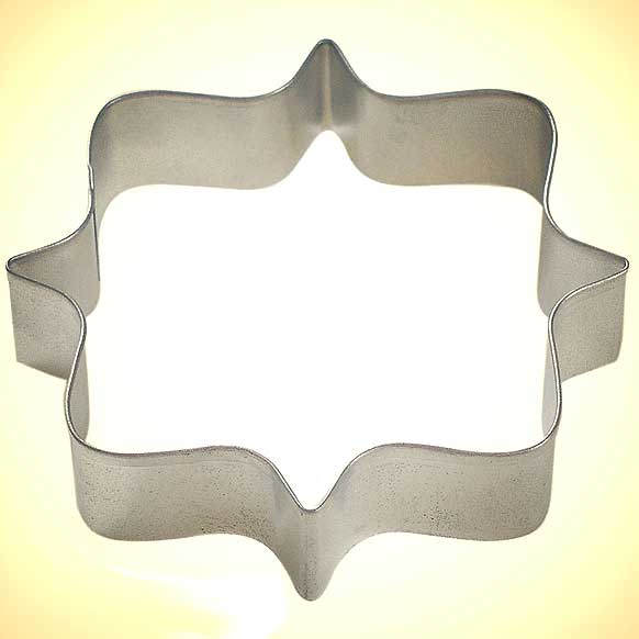 Square Plaque Cookie Cutter - Bakerspantryandsupply.com