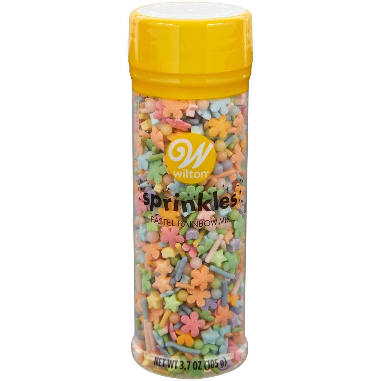 Wilton Pastel Rainbow Sprinkles Mix, 3.7oz. - Bakerspantryandsupply.com