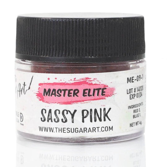 Master Elite Sassy Pink Food Color - Bakerspantryandsupply.com